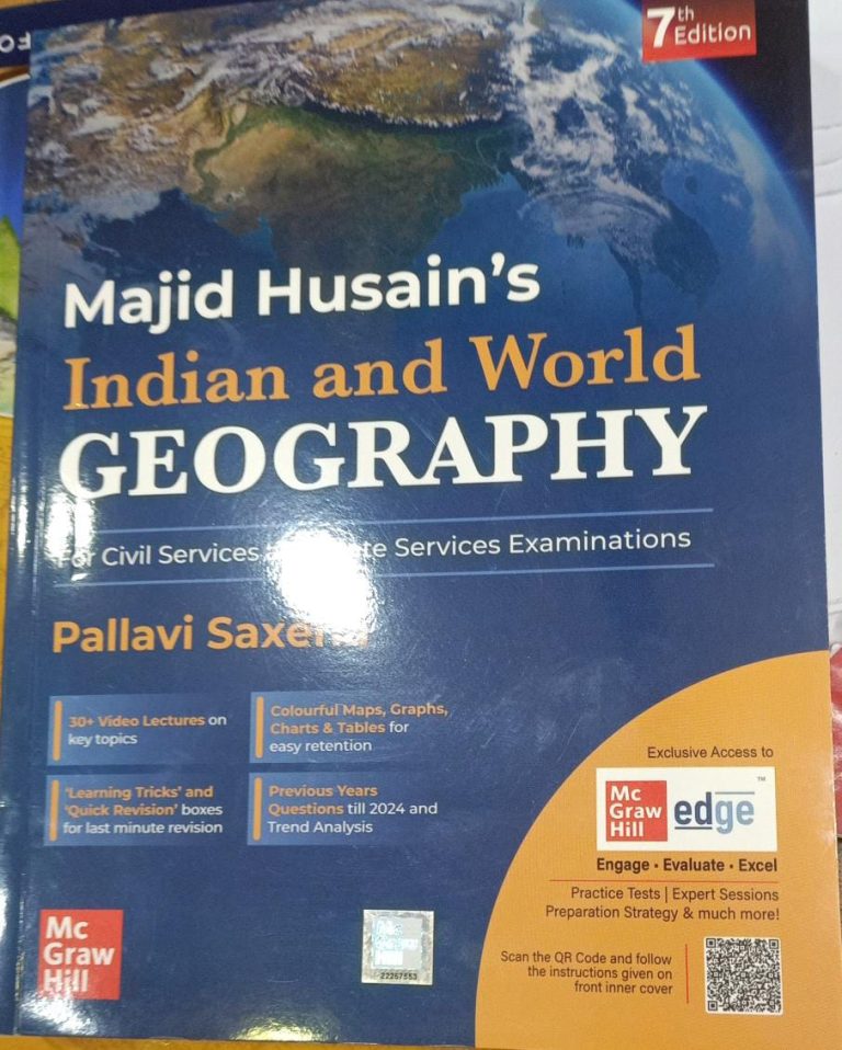 Majid Husain India and world geography – Vikas Book Store